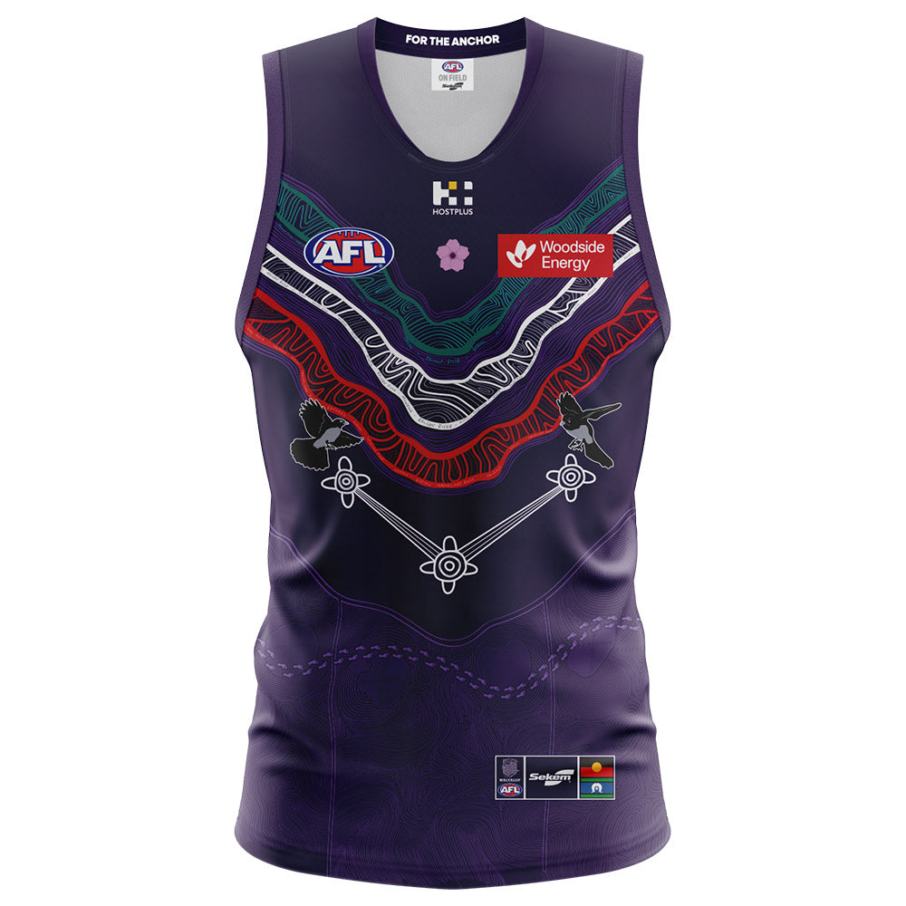 Fremantle Dockers 2025 Authentic Adult Indigenous Home Guernsey – The AFL Store