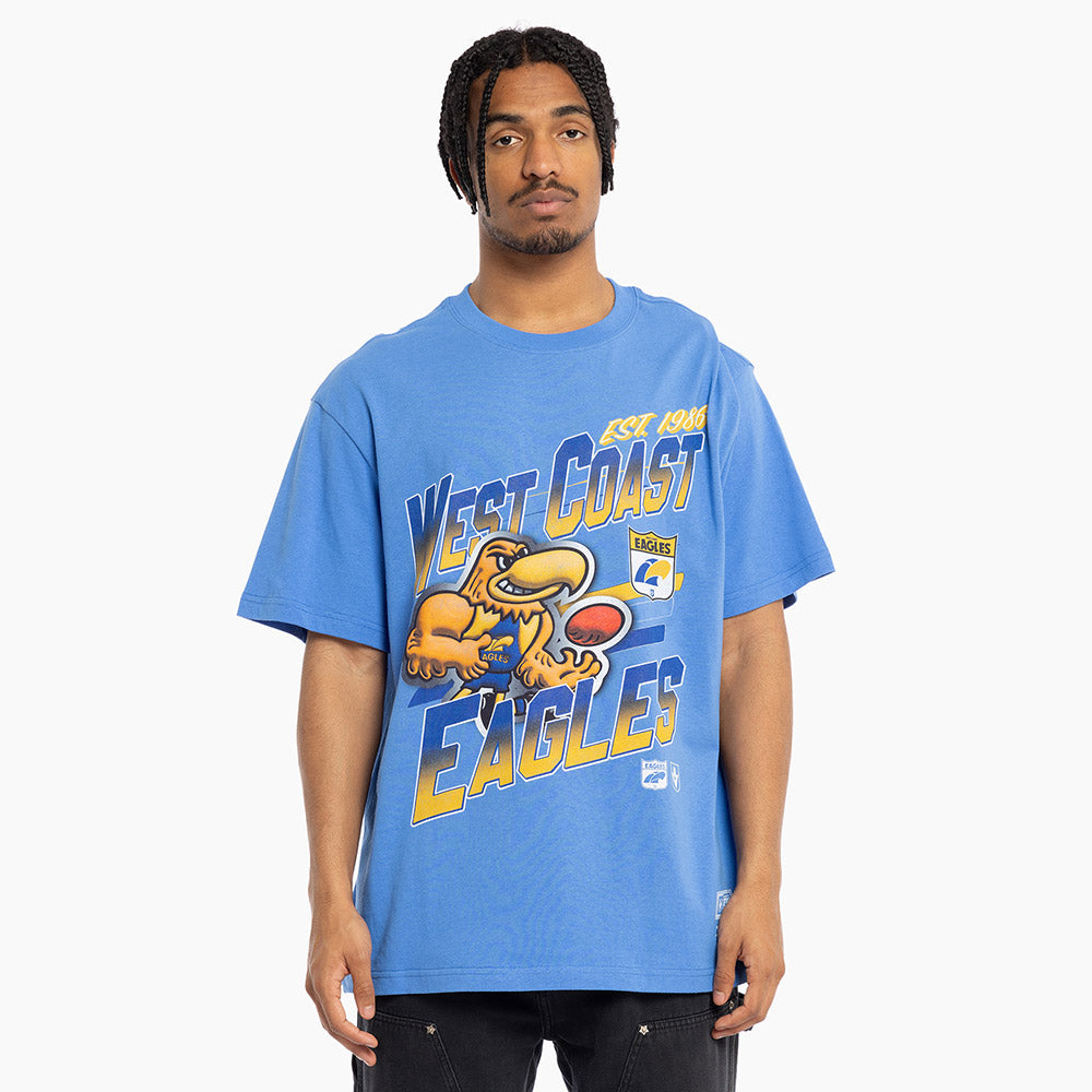 West Coast Eagles Mitchell & Ness Mascot Character Tee – The AFL Store