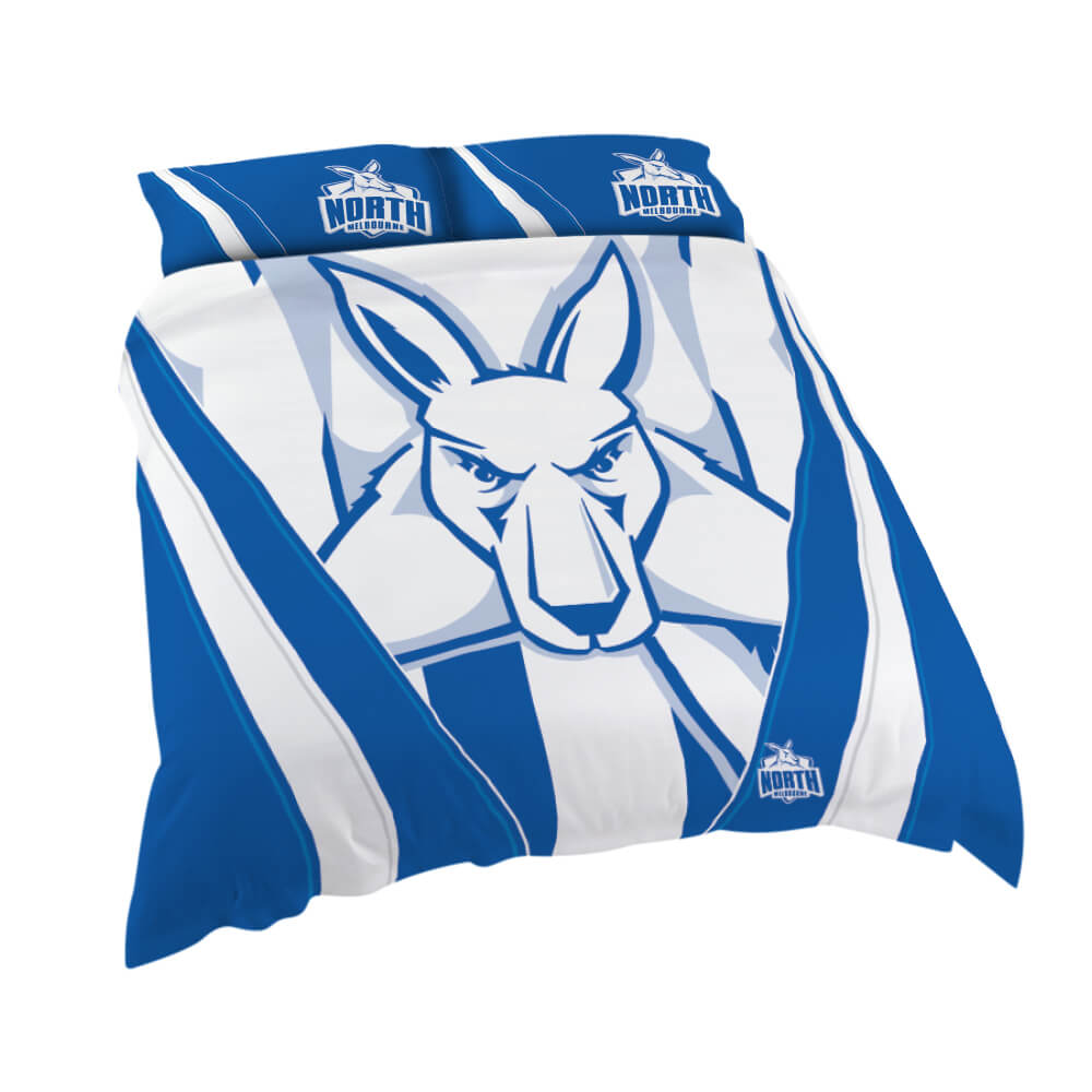 North Melbourne Double Quilt Cover Set The AFL Store north-melbourne-double-quilt-cover-set-the-afl-store