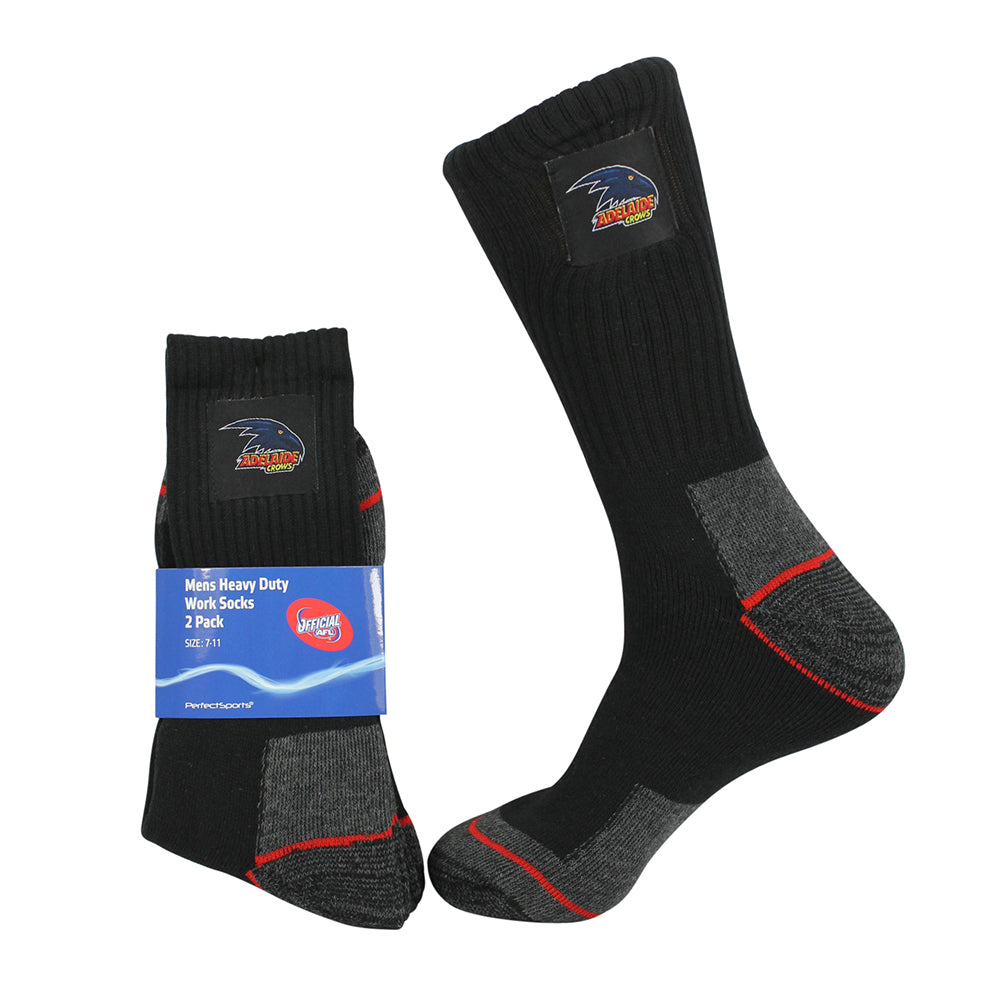 Adelaide Crows Work Socks 2-Pack – The AFL Store