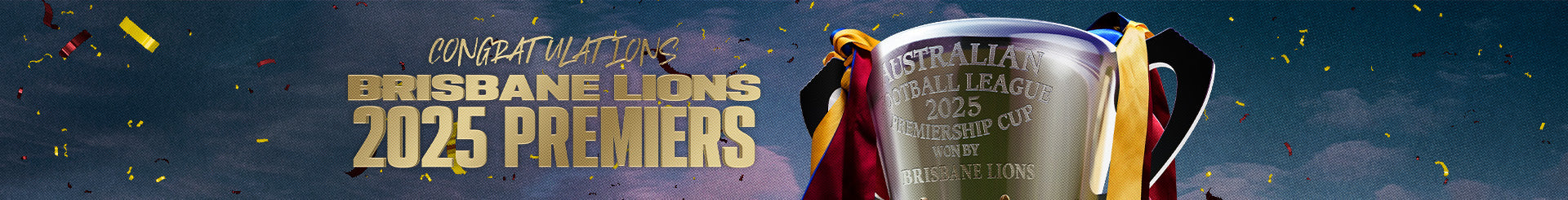 2025 Premiers - Brisbane Lions – The AFL Store