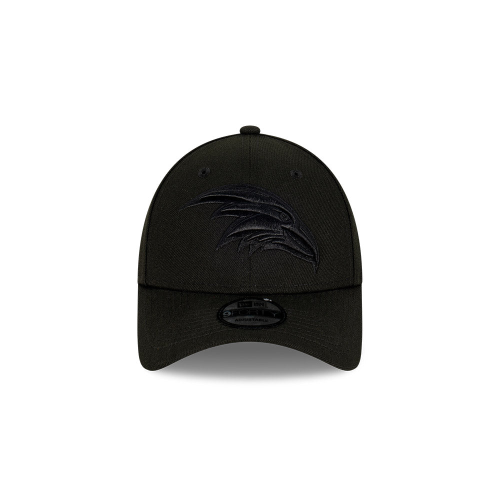 Adelaide Crows New Era Black On Black 9forty Cap – The AFL Store