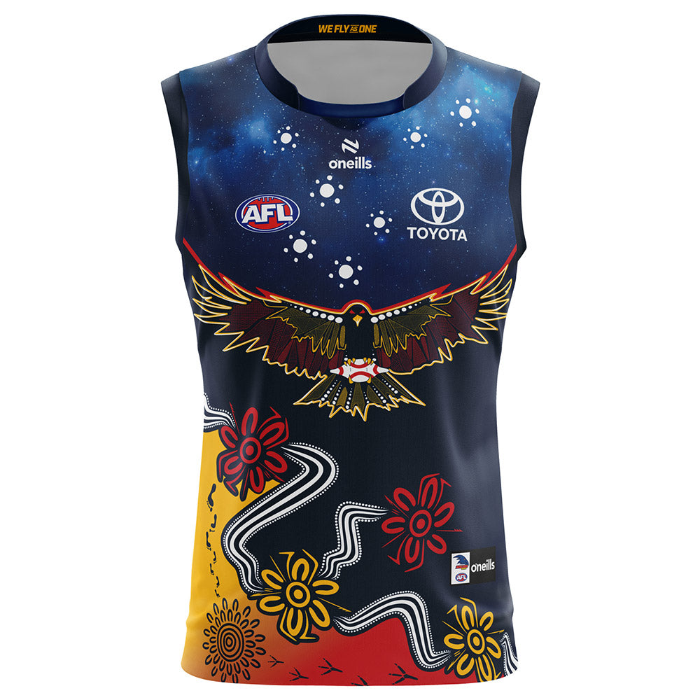 Adelaide Crows 2024 Authentic Mens Indigenous Guernsey – The AFL Store