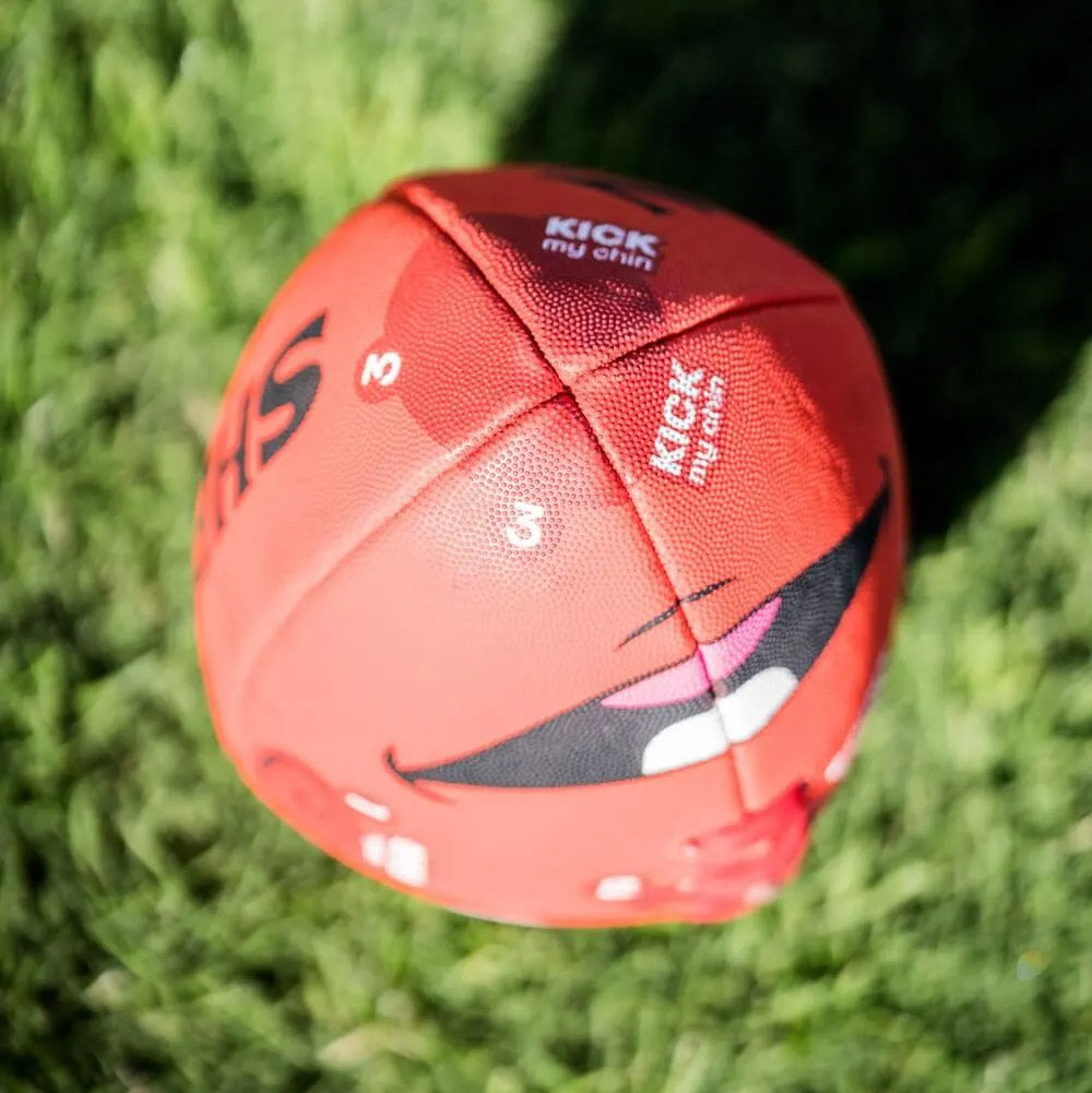 Sherrin Face Footy Yellow Size 1 – The AFL Store