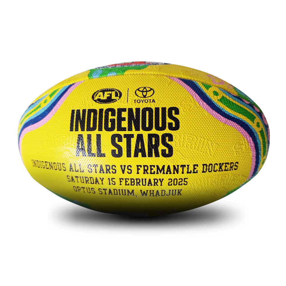 Sherrin 2025 Indigenous All Stars Synthetic Replica Football – The AFL ...