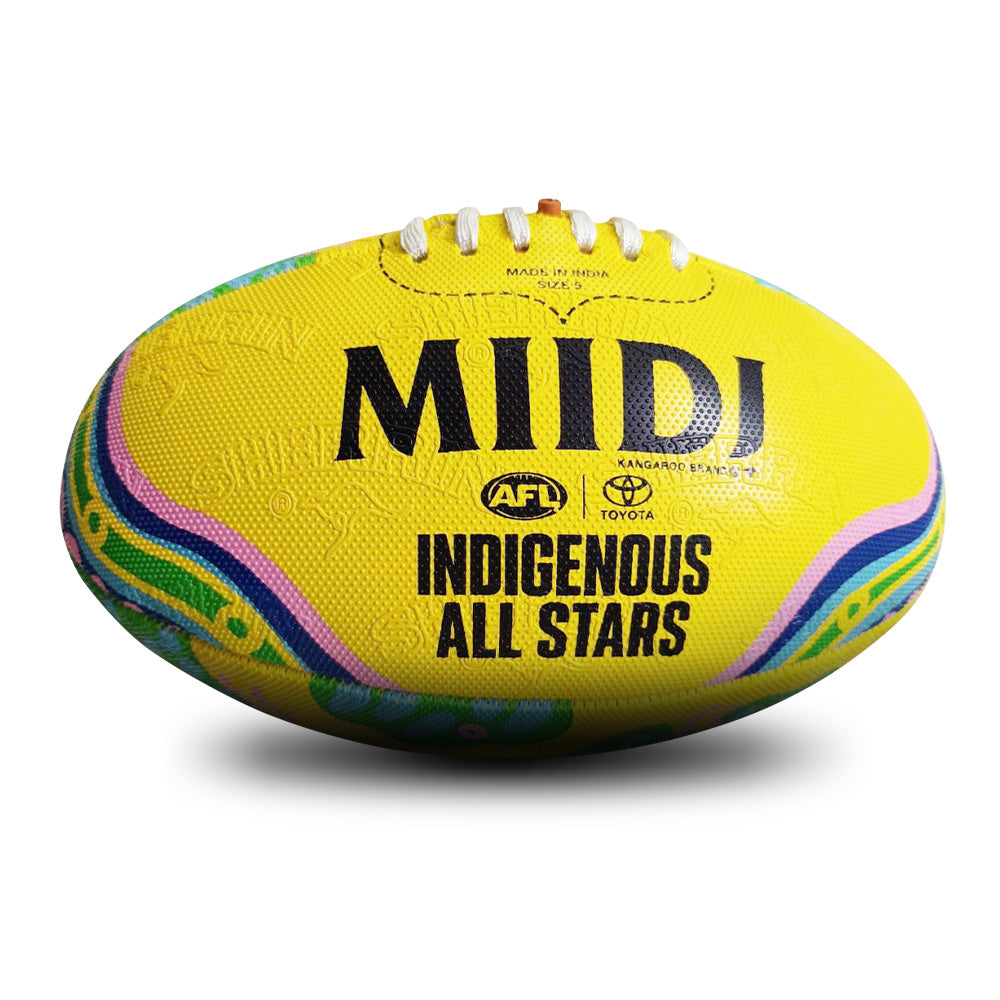 Sherrin 2025 Indigenous All Stars Synthetic Replica Football – The AFL ...