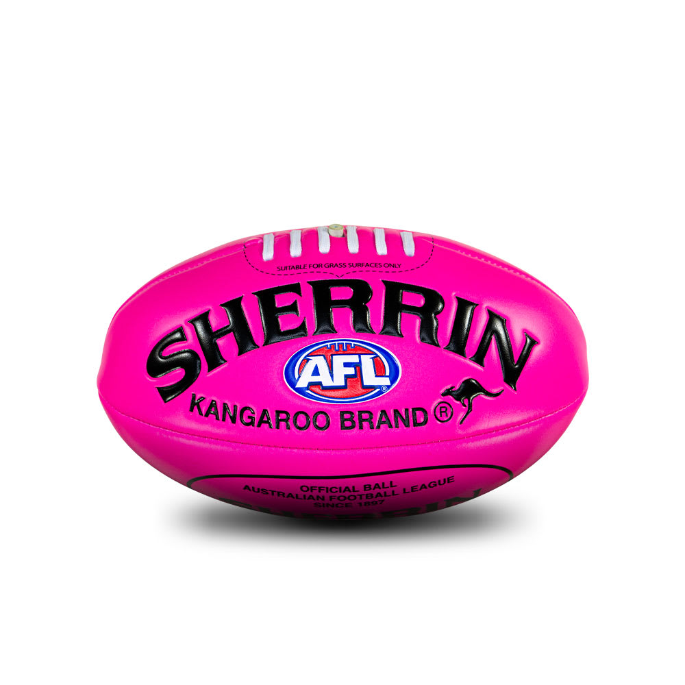 Sherrin Super Soft Touch Football - Size 1 - Pink – The AFL Store