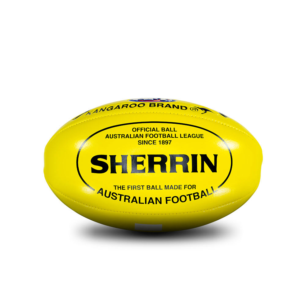 Sherrin Super Soft Touch Football - Size 1 - Yellow – The AFL Store
