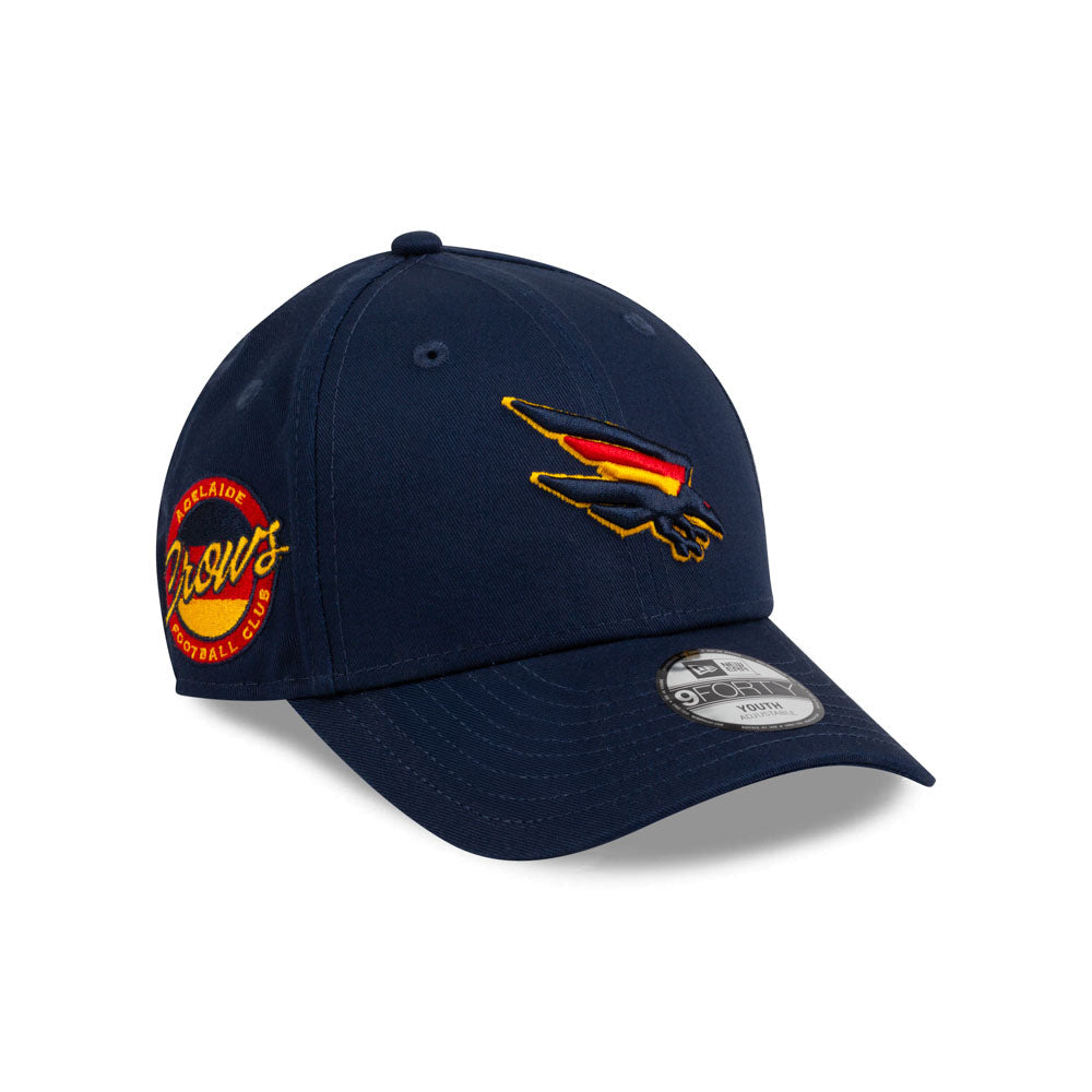 Adelaide Crows Badged 9forty Kids Cap – The AFL Store