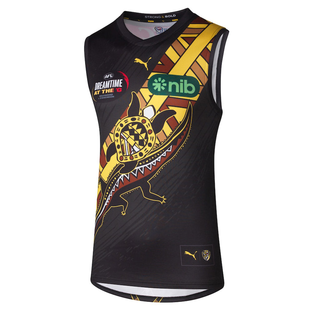 Richmond 2024 Authentic Mens Indigenous Dreamtime Guernsey – The AFL Store