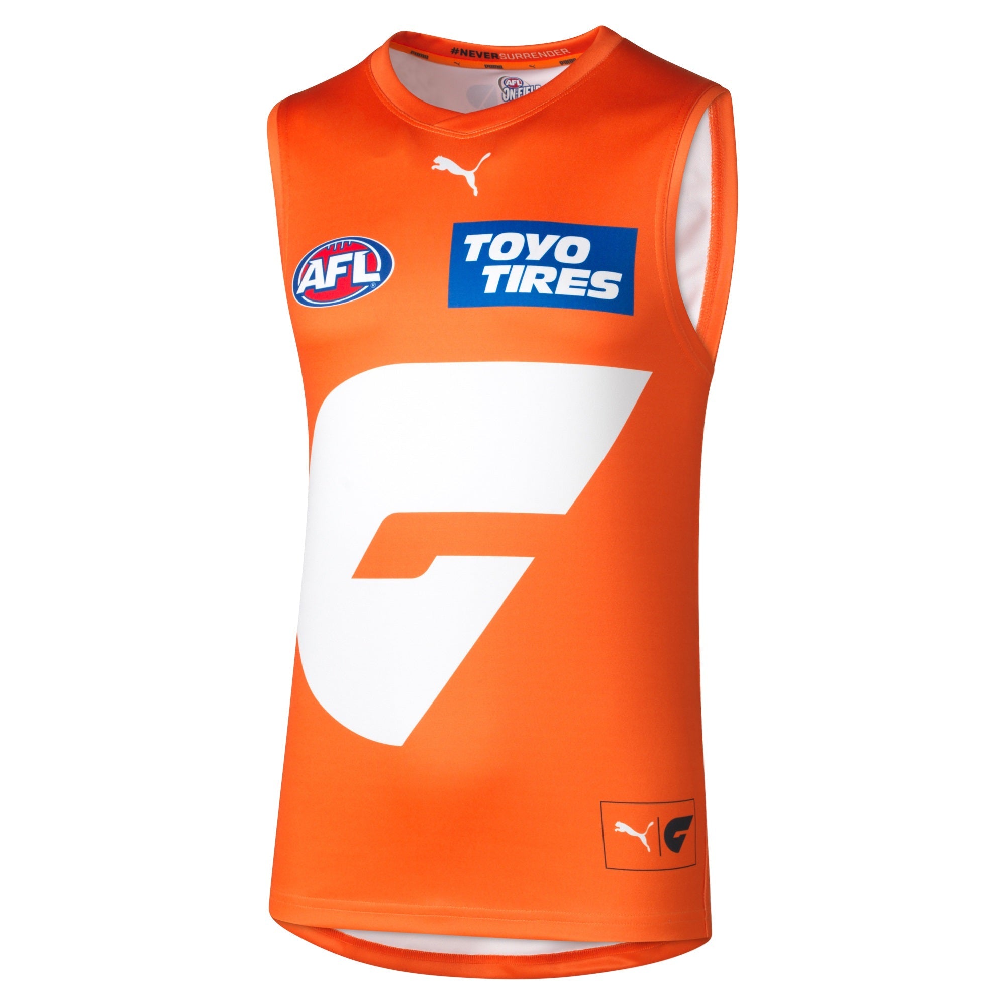 GWS Giants 2024 Authentic Mens Away Guernsey – The AFL Store