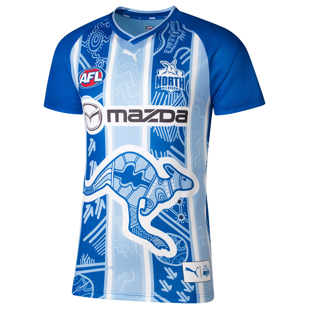 North Melbourne 2025 Authentic Warm Up Top – The AFL Store