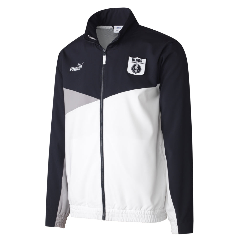 Carlton 2025 Authentic 90s Woven Jacket – The AFL Store