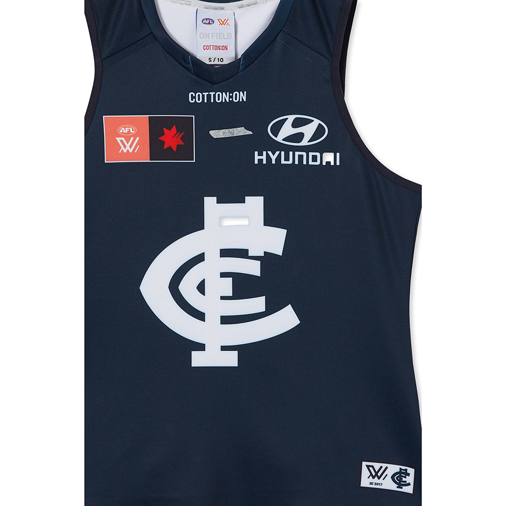 Carlton Season 8 AFLW Authentic Home Guernsey – The AFL Store