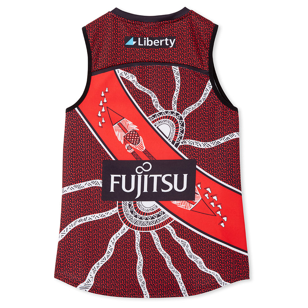 Essendon Bombers Season 9 AFLW Authentic Indigenous Guernsey – The AFL ...