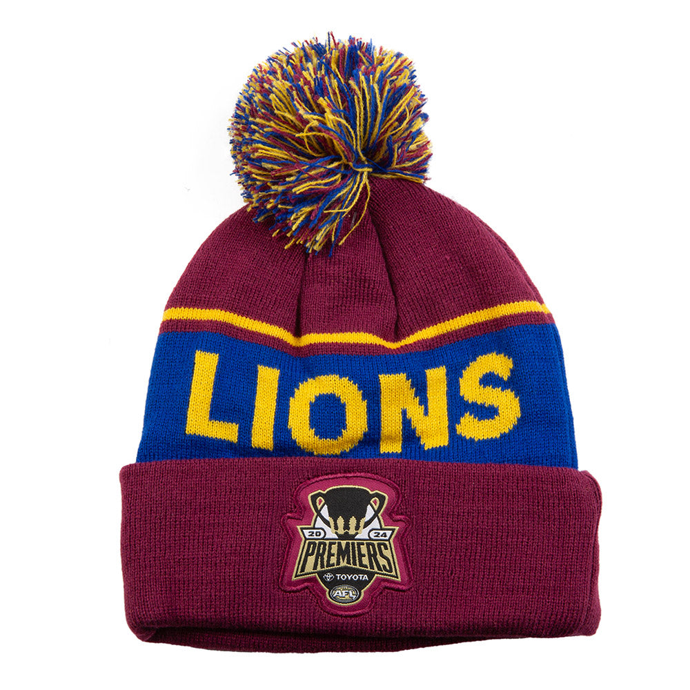 Brisbane Lions 2024 Premiers Adult Beanie – The AFL Store