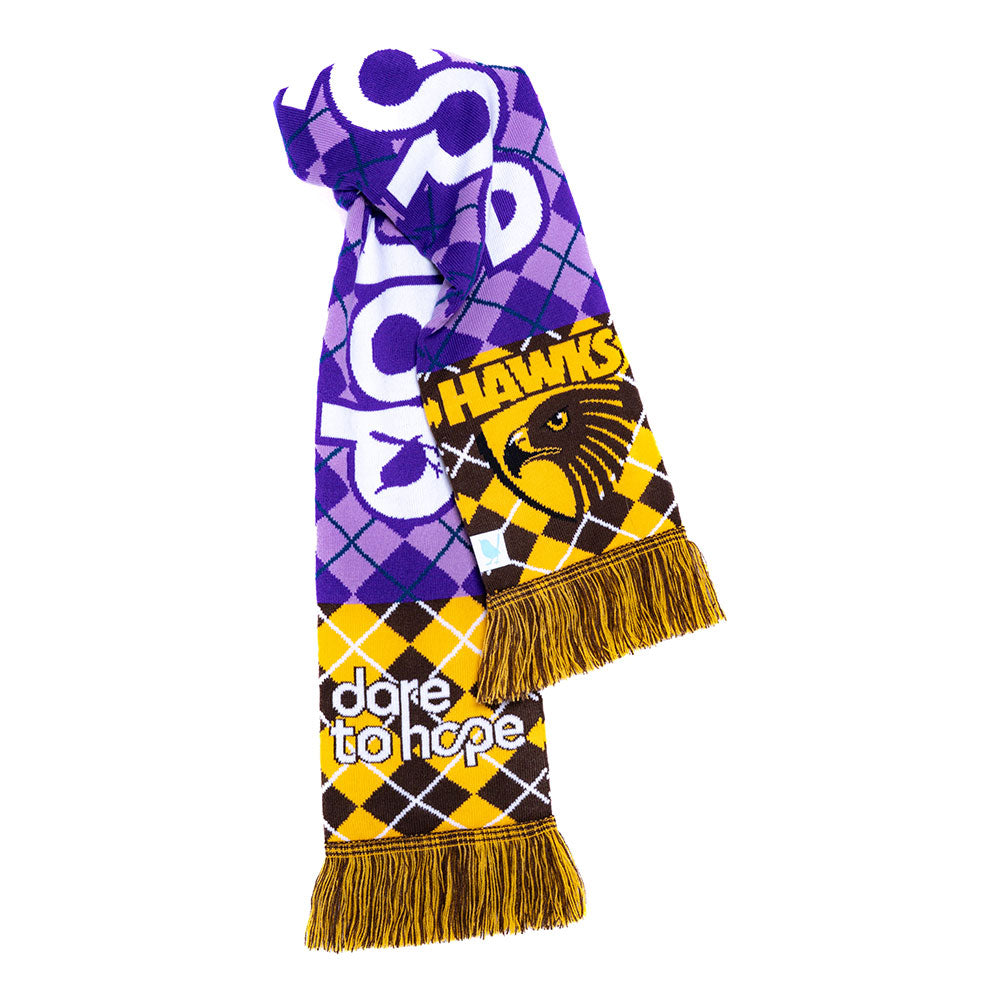 Dare To Hope Hawthorn Scarf – The AFL Store