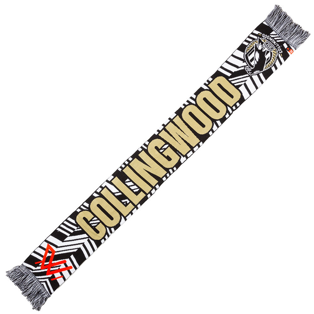 Collingwood AFLW Official Supporter Scarf – The AFL Store