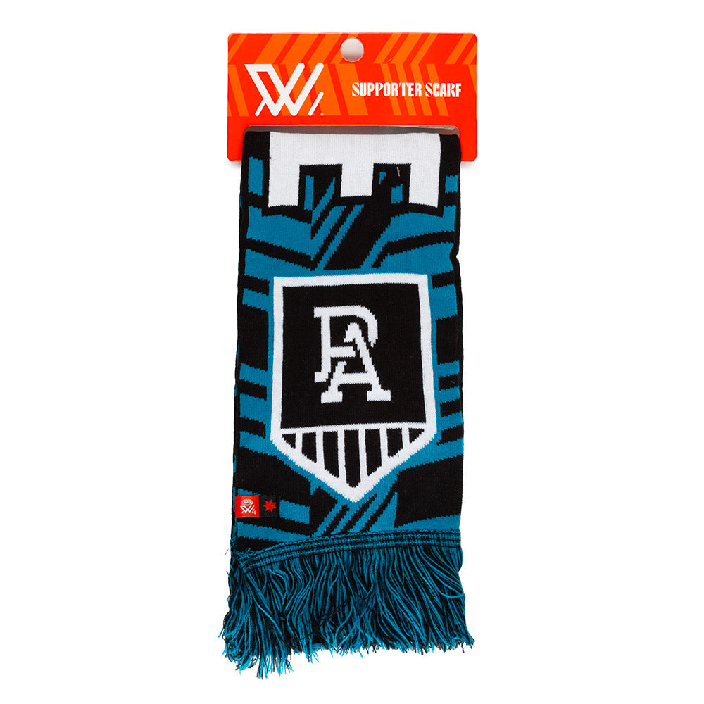 Port Adelaide AFLW Official Supporter Scarf – The AFL Store