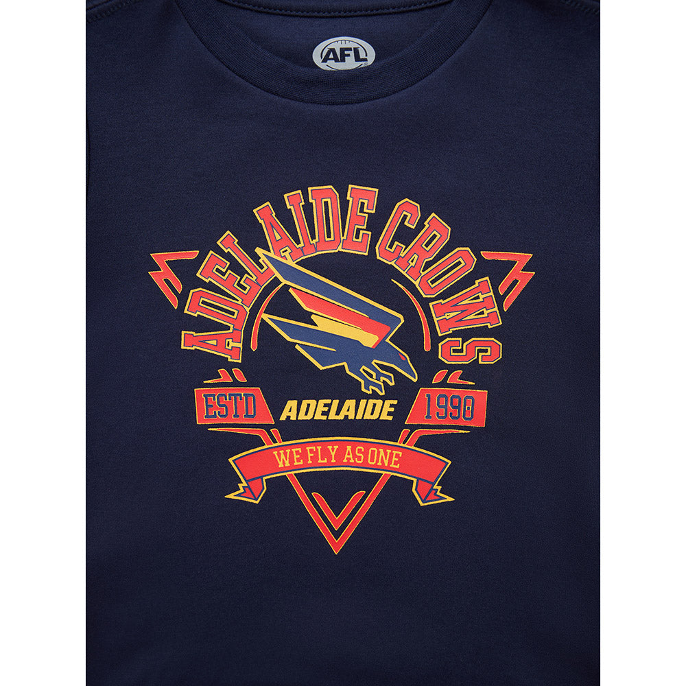 Adelaide Crows Kids Banner Tee Top – The AFL Store