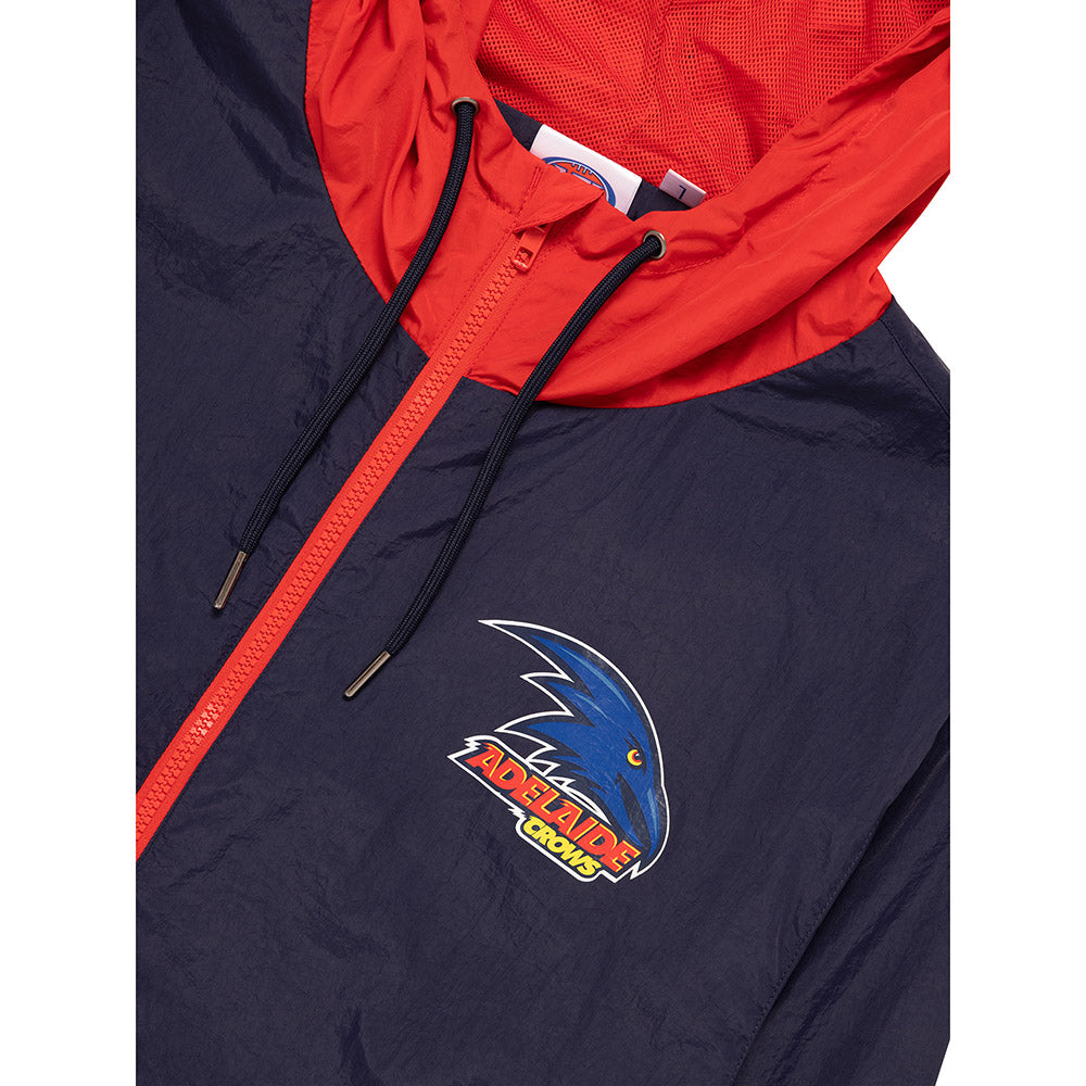 Adelaide Crows Team Crest Full Zip Nylon Windbreaker – The AFL Store