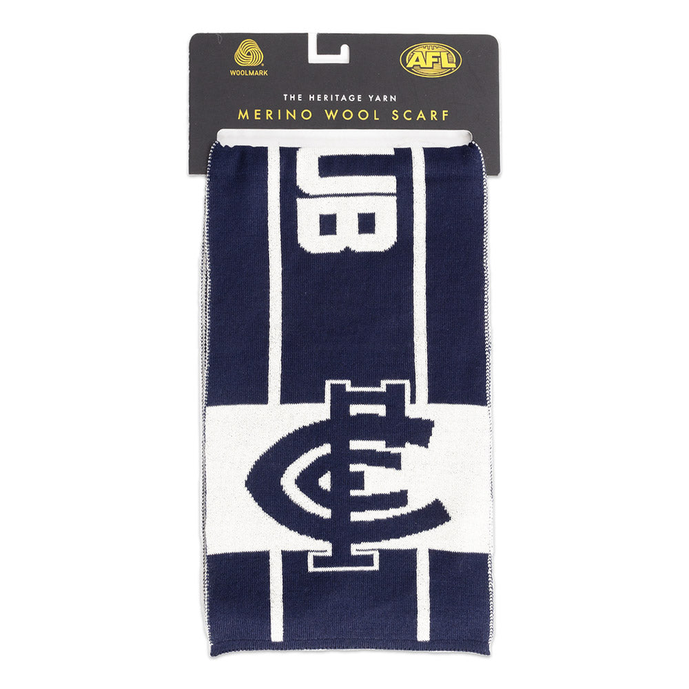 Carlton 2024 Merino Wool Scarf – The AFL Store