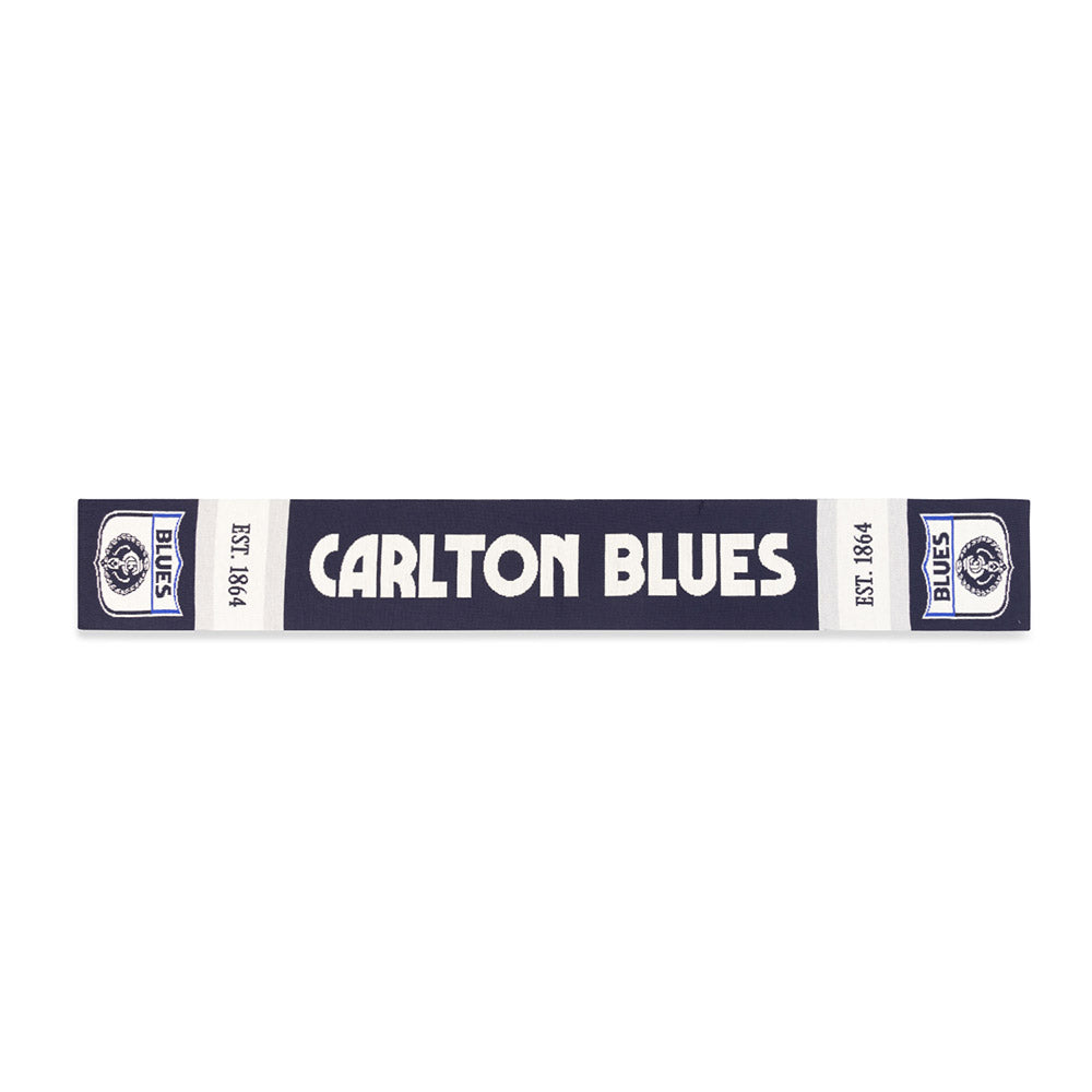 Carlton Throwback Merino Wool Scarf – The AFL Store