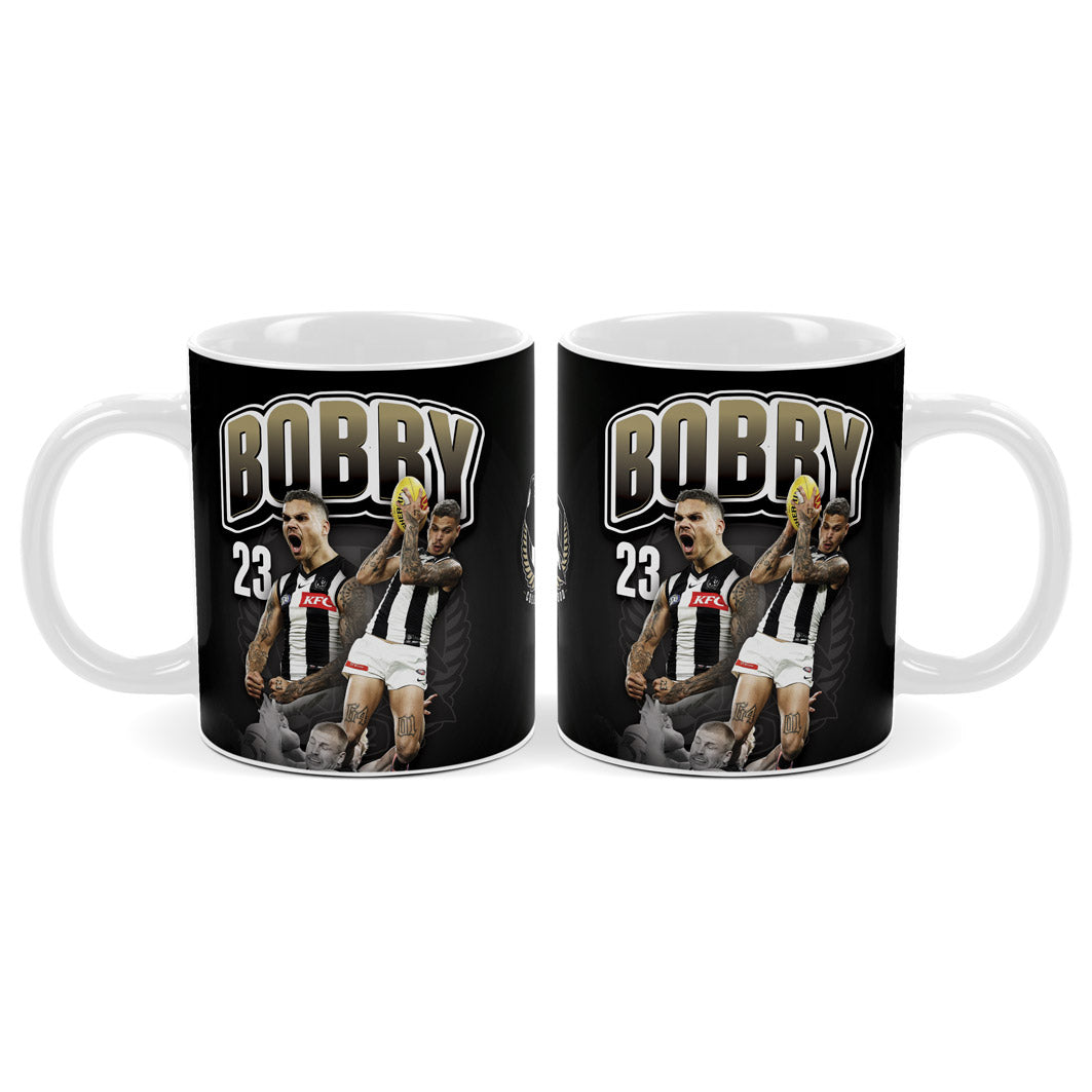 Collingwood Bobby Hill Spectacular Mark Mug – The AFL Store