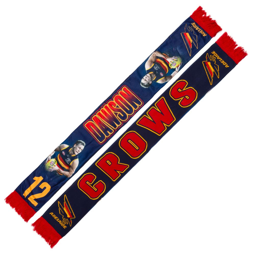 Adelaide Player Scarf - Jordan Dawson – The AFL Store