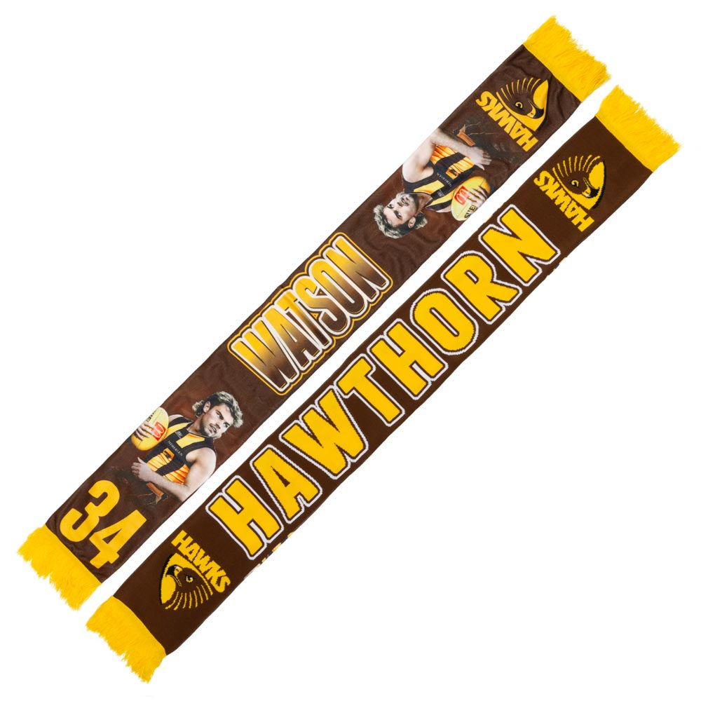 Hawthorn Player Scarf - Nick Watson – The AFL Store