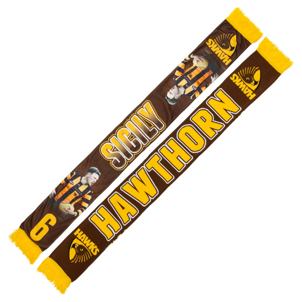 Hawthorn Player Scarf - James Sicily – The AFL Store