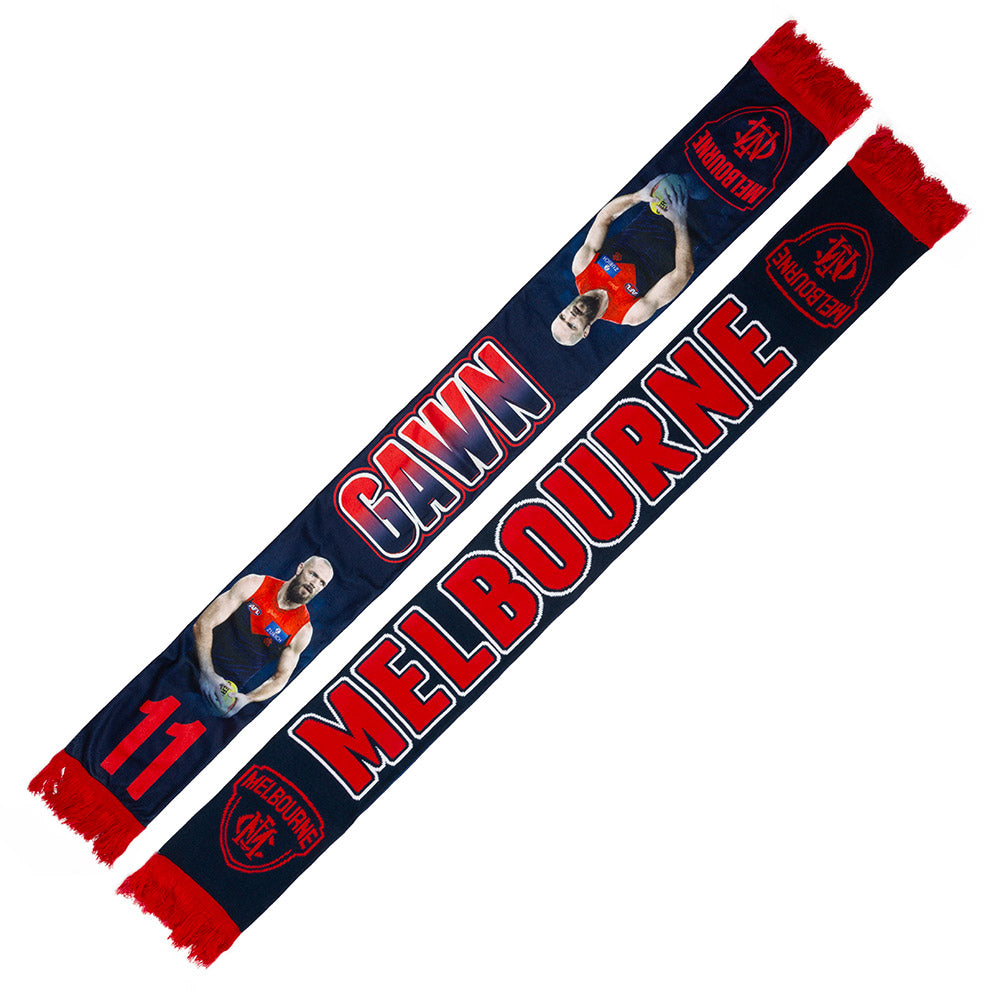 Melbourne Demons Player Scarf - Max Gawn – The AFL Store