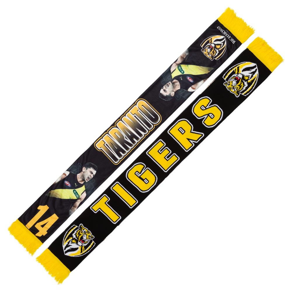 Richmond Player Scarf - Tim Taranto – The AFL Store