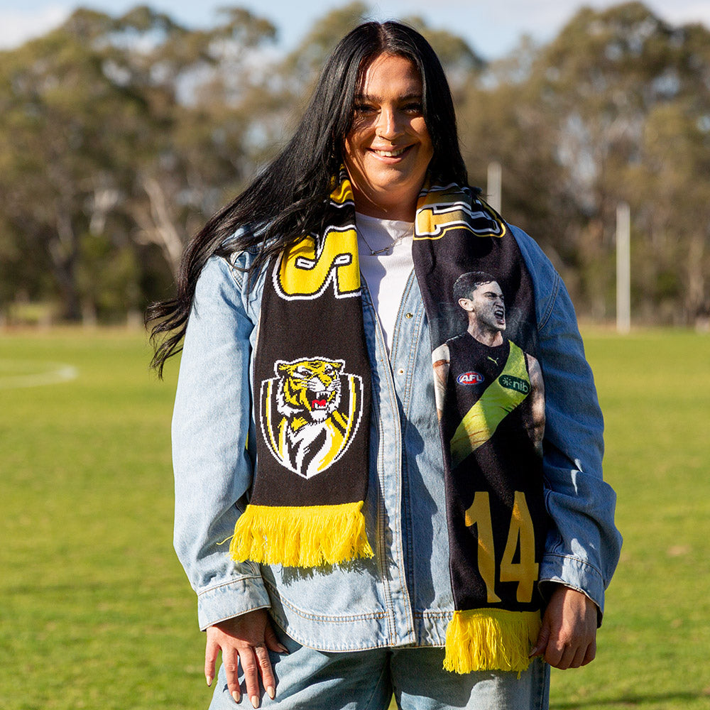 Richmond Player Scarf - Tim Taranto – The AFL Store