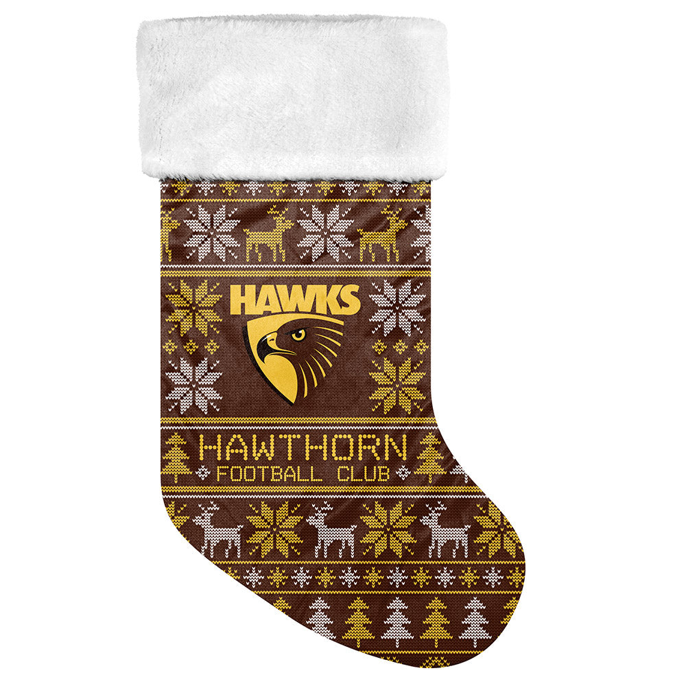 Hawthorn Jumbo Xmas Stocking – The AFL Store
