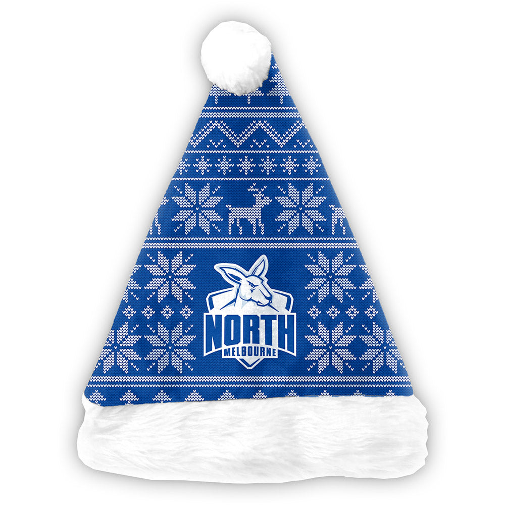 North Melbourne Christmas Santa Hat – The AFL Store