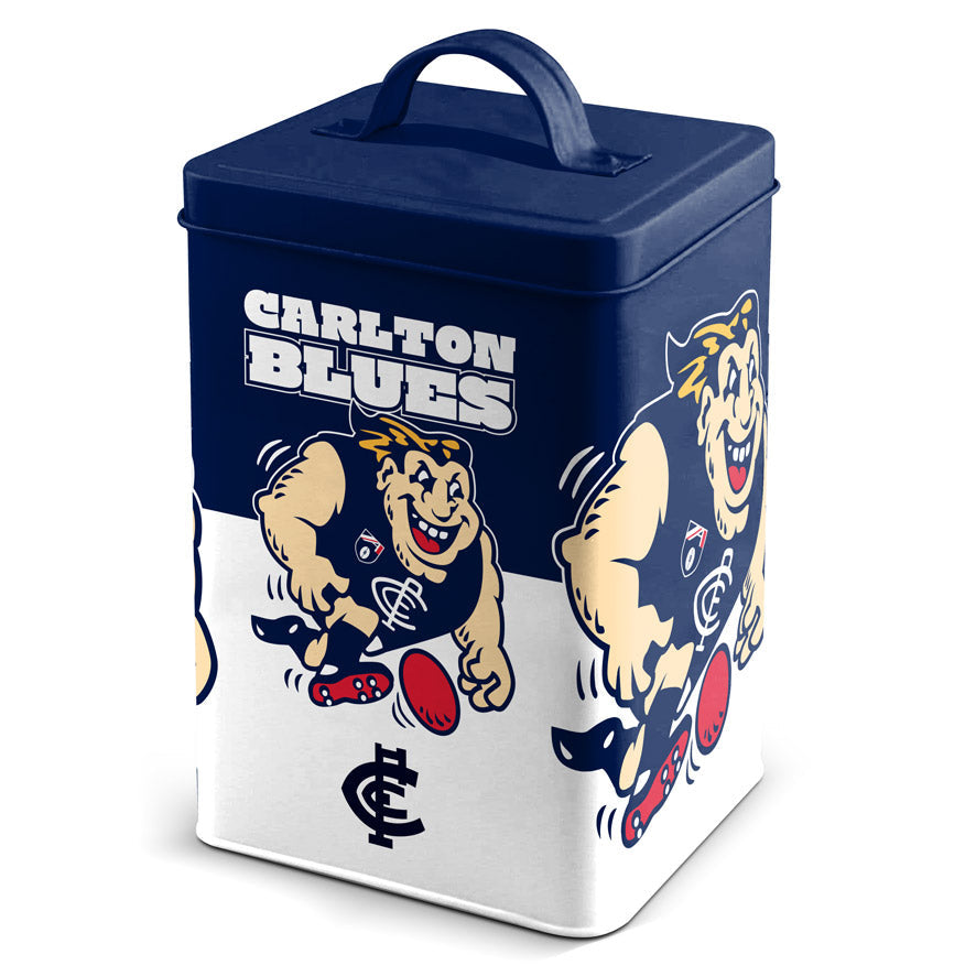Carlton Retro Mascot Cookie Tin – The AFL Store