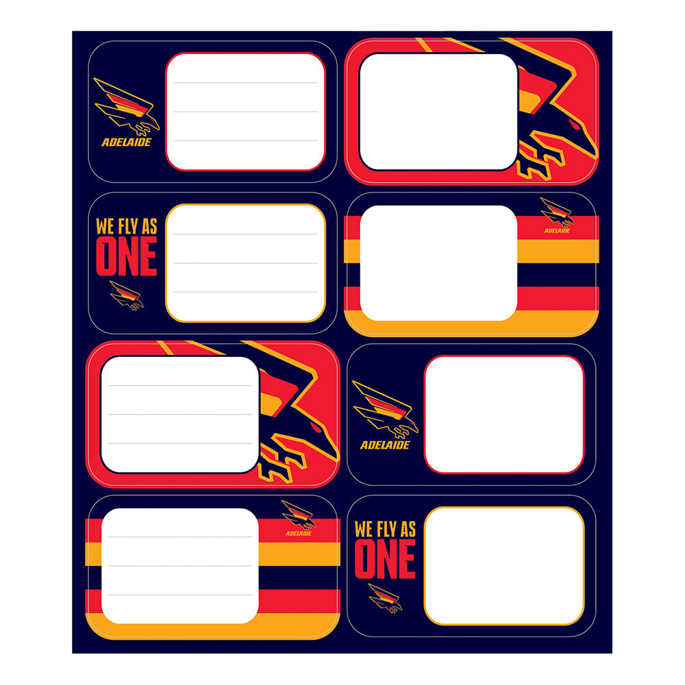 Adelaide Crows Book Labels – The AFL Store