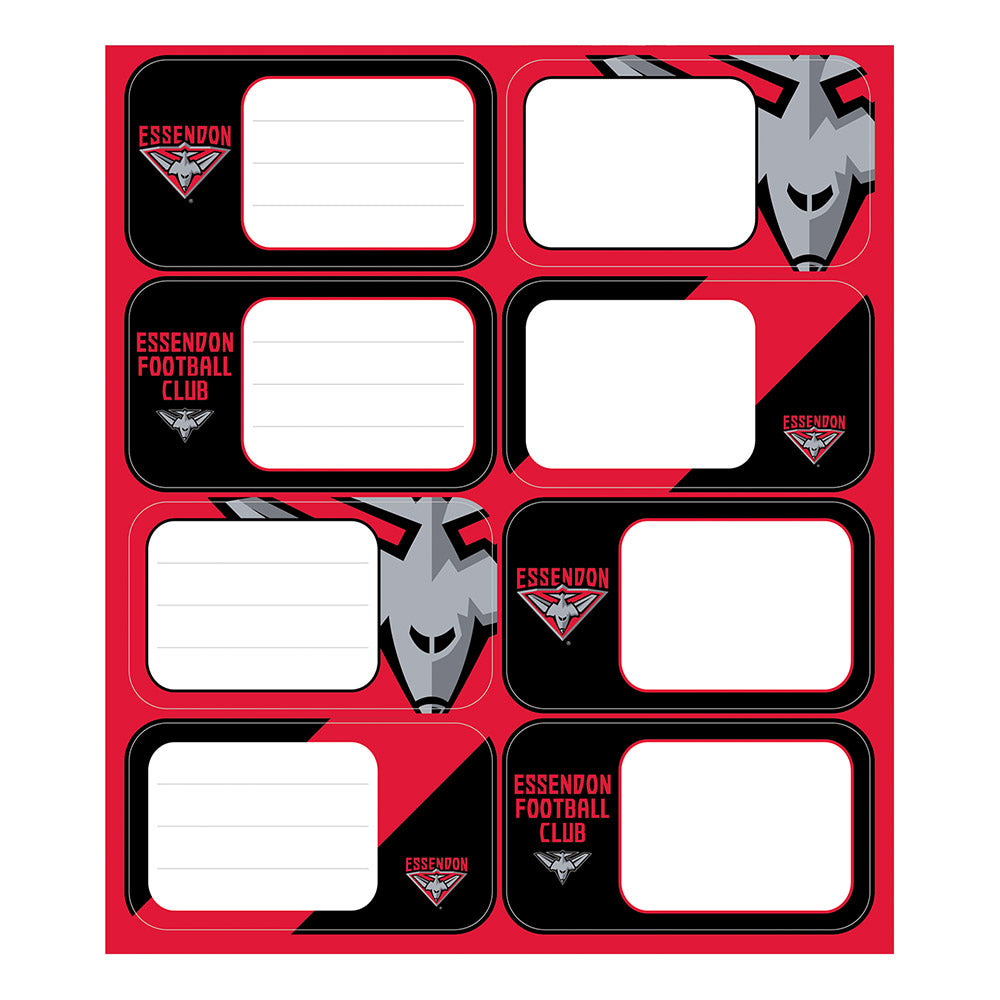 Essendon Bombers Book Labels – The AFL Store
