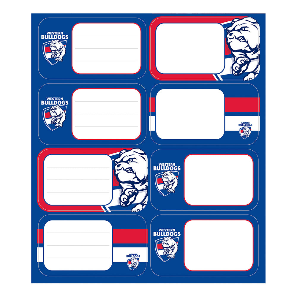 Western Bulldogs Book Labels – The AFL Store