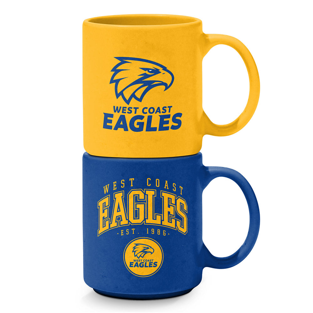 West Coast Eagles Stackable Ceramic Mugs – The AFL Store