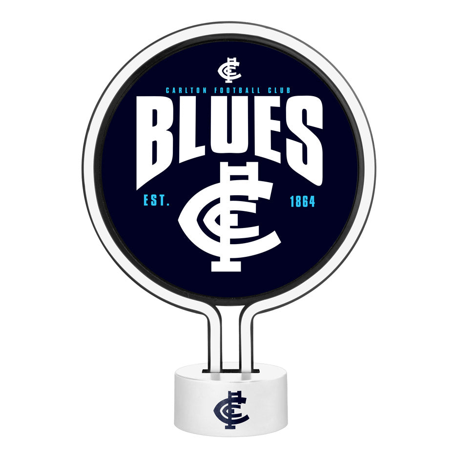 Carlton Neon Light – The AFL Store