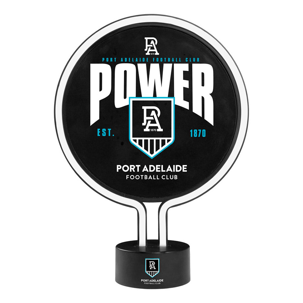 Port Adelaide Neon Light – The AFL Store
