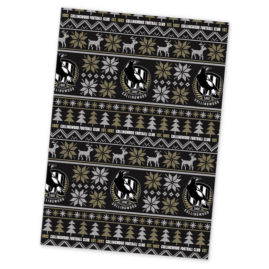 Collingwood Christmas Wrapping Paper – The AFL Store