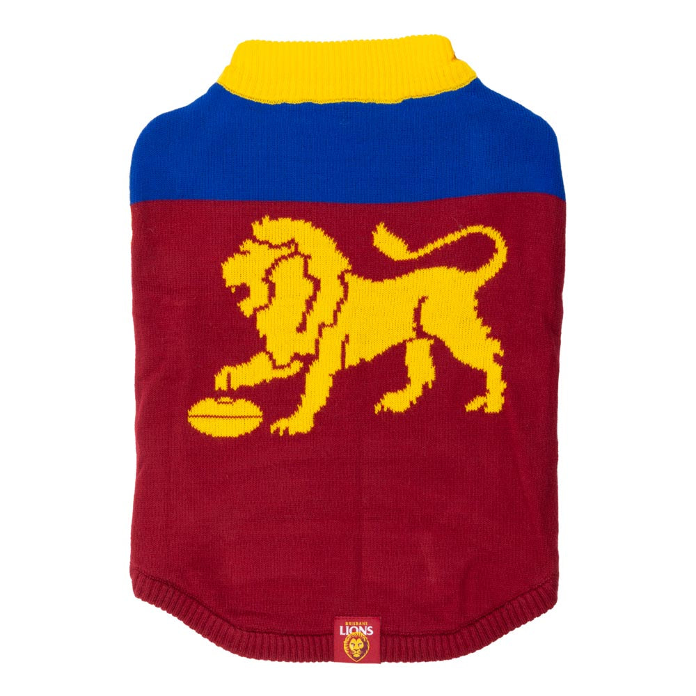 Brisbane Lions Dog Jumper - Small – The AFL Store