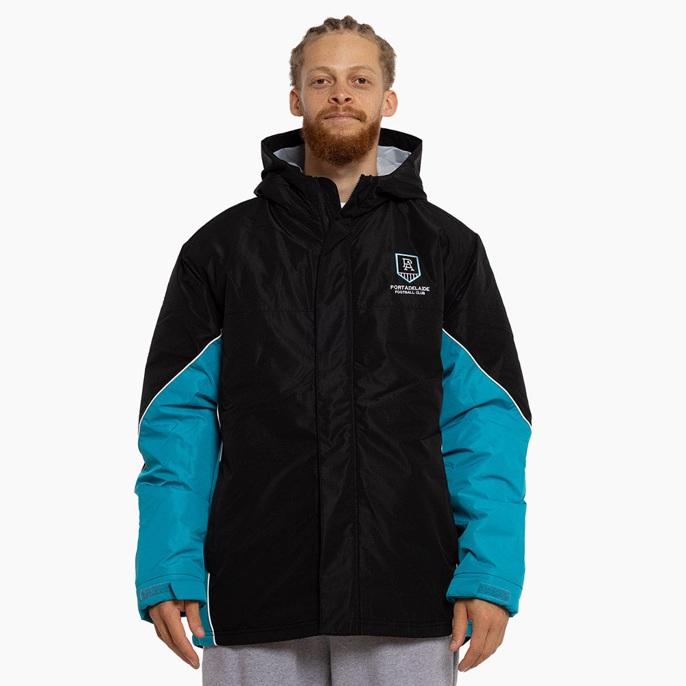Port Adelaide Mens Stadium Jacket – The AFL Store