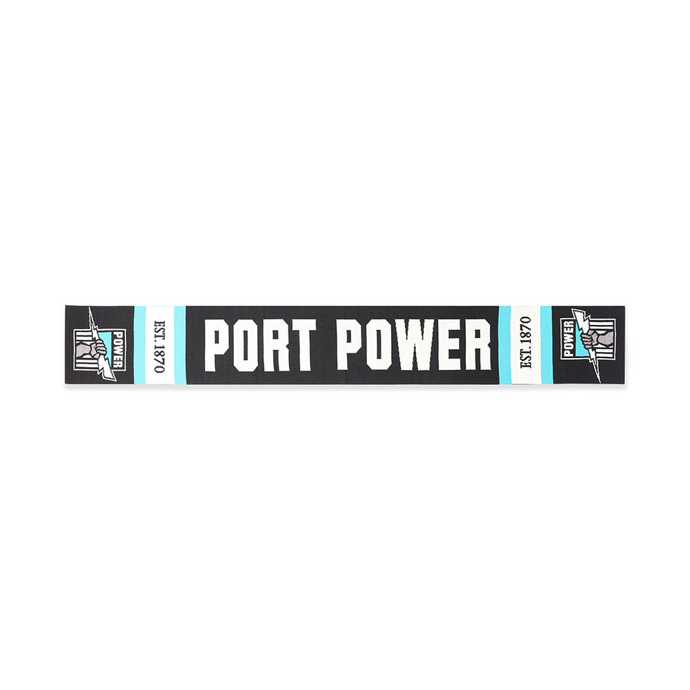 Port Adelaide Throwback Merino Wool Scarf – The AFL Store
