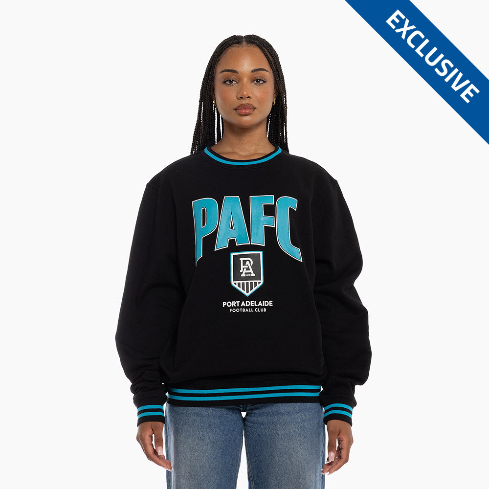 Port Adelaide Adult Arch Crew Sweater – The AFL Store