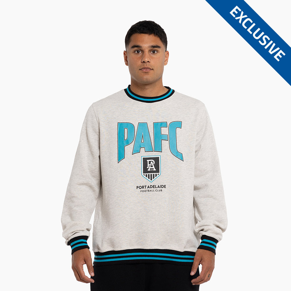 Port Adelaide Adult Arch Crew Sweater – The AFL Store