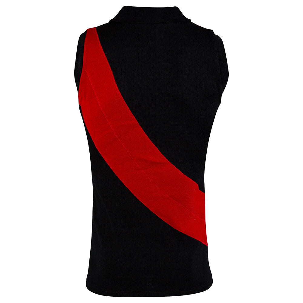 Essendon Mens Wool Sleeveless Vintage Jumper – The AFL Store